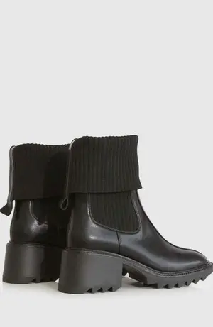 BELLE & BLOOM Knit Chelsea Boots