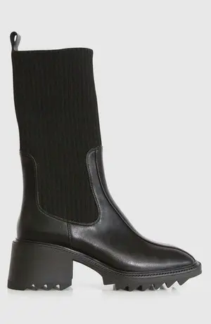 BELLE & BLOOM Knit Chelsea Boots