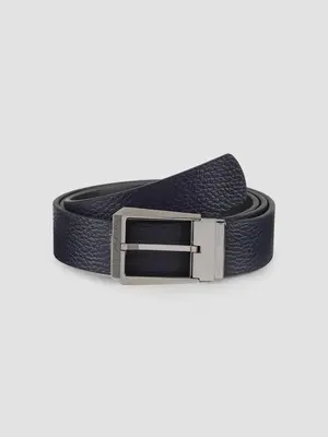 FERRAGAMO Classic Leather Buckle Belt