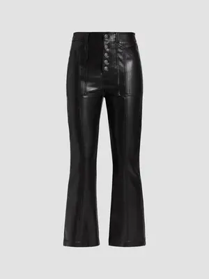Cinq À Sept Wallace Faux Leather Pants - Black