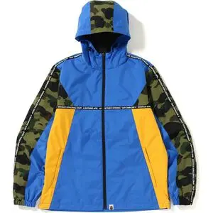 A BATHING APE Logo Tape Hoodie Jacket