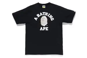 A BATHING APE X Pusha T College Logo Tee Shirt