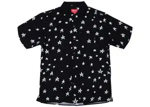 Supreme Devil Rayon Shirt - Black