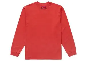 Supreme Embroidered Collar Long Sleeve Top