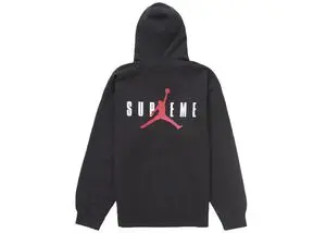 Supreme Jordan Hooded Sweatshirt - Black
