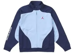 Supreme Jordan Tricot Track Jacket - Light Blue
