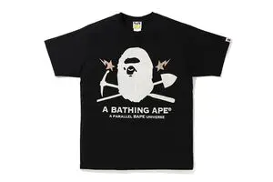 BAPE Gold Rush Foil Tee Shirt #2 - Black