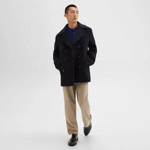 Theory Peacoat In Recycled Wool