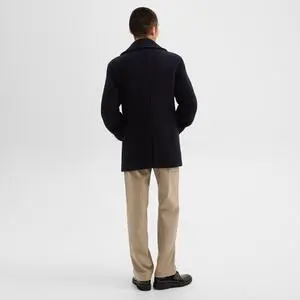 Theory Peacoat In Recycled Wool