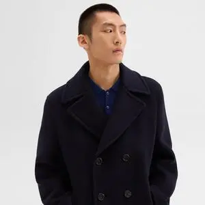 Theory Peacoat In Recycled Wool