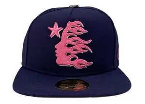 HELLSTAR Og Logo 59fifty Fitted Cap - Navy Blue