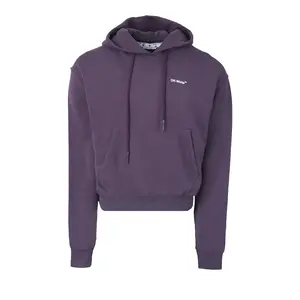 Off-White Caravaggio Crowning Over Hoodie - Purple