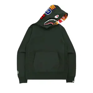 A BATHING APE Shark X Tiger Pullover Hoodie