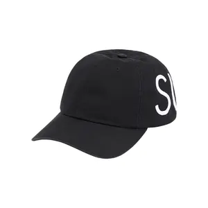Supreme Supreme Spread 6-Panel Cap Black