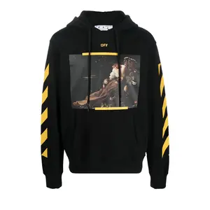 Off-white Slim Leg Sweatshirts Hoodies For Men