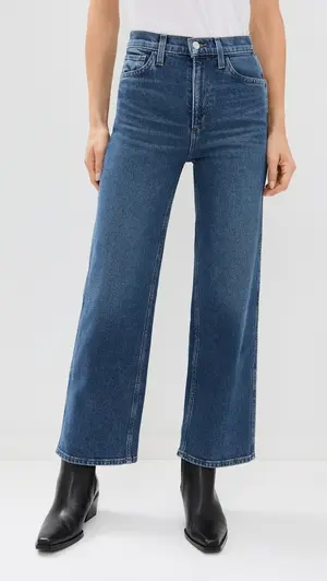 Joe's Jeans Blake Cropped Wide Leg Jeans - Number One