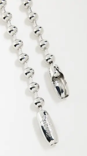 OSSA Ballchain Crossbody Phone Strap - Rhodium