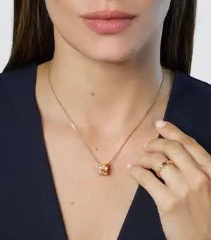 CHAUMET Bee De Diamond And Gold Necklace