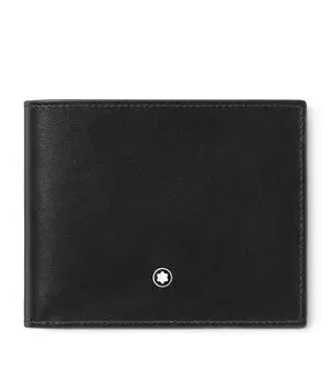 Montblanc Leather Meisterstück 6cc Wallet - Black