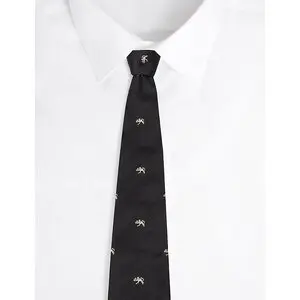 Dunhill Tweenie Devil Silk-twill Tie