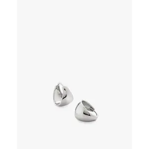 Monica Vinader Tapered Huggie Earrings - Sterling Silver
