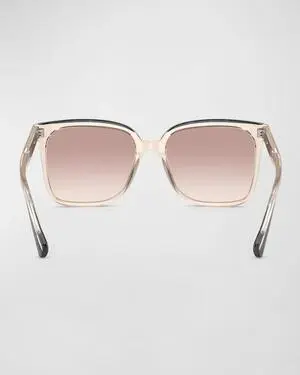 Brunello Cucinelli Square Sunglasses - Peach