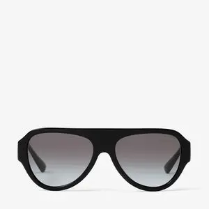 JIMMY CHOO Eira Aviator Sunglasses - Black