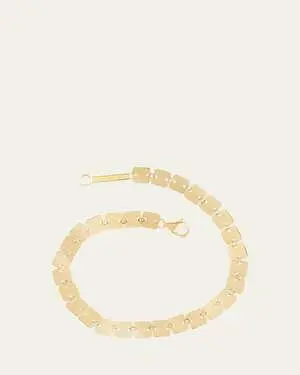 Lana Jewelry Lana 14K Gold Laser Square Chain Bracelet Yg