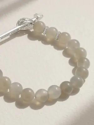 ANANYA 18kt White Gold Multi-stone Bracelet