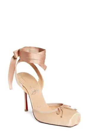 Christian Louboutin Tie Fastening Pumps