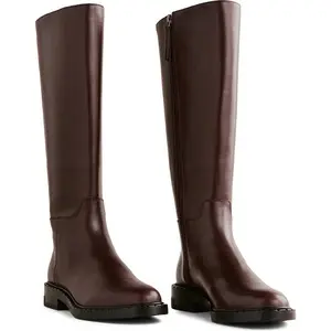 REFORMATION Reformation Nancy Knee High Boot Espresso Leather