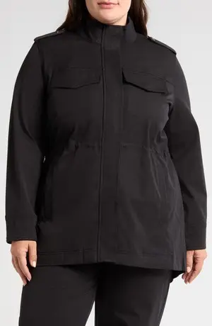 Universal Standard Vineyard Stretch Twill Jacket - Black