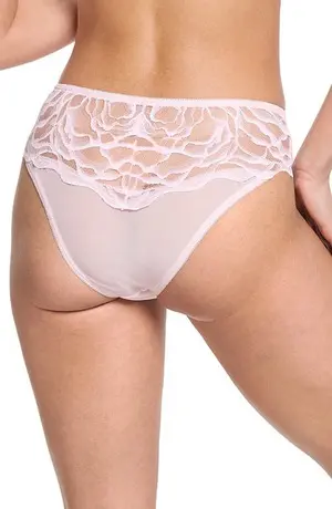 Hanky Panky Mid Rise Lace Trim Panties