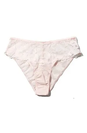 Hanky Panky Mid Rise Lace Trim Panties