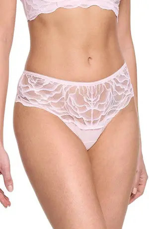 Hanky Panky Mid Rise Lace Trim Panties