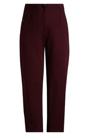 Universal Standard Audrey Ponte Pants - Black Cherry