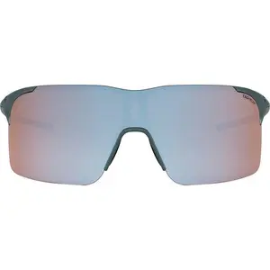 Tag Heuer Vingt Sept Polarized Mask Sunglasses - Matte Blue / Brown Polarized
