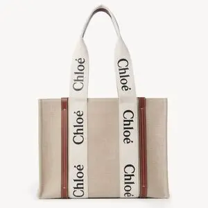 Chloé Woody Medium Tote Bag Multicolor