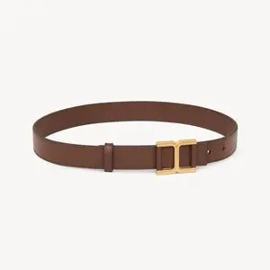 Chloé Marcie Belt Chocolate