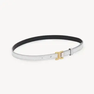 Chloé Chloé Marcie Skinny Belt Silver