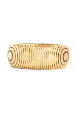 KENNETH JAY LANE Kenneth Jay Lane Domed Snake Stretch Bracelet