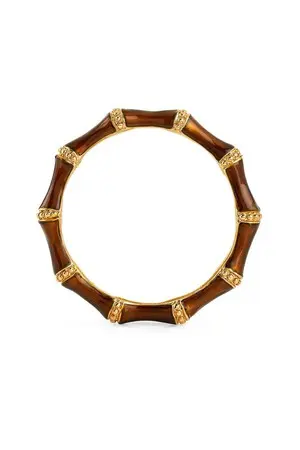 KENNETH JAY LANE Bamboo Bangle Bracelet