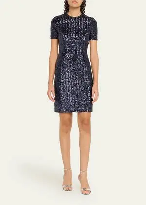 Michael Kors Sequined Mini Dress