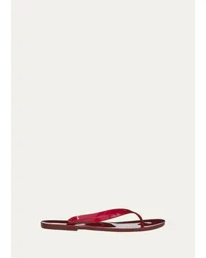 Christopher Esber Jo Jelly Flip Flop Sandals Amaretto