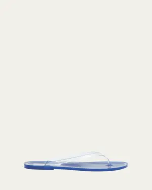 Christopher Esber Jo Jelly Flip Flop Sandals Deepclear