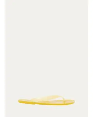 Christopher Esber Jo Jelly Flip Flop Sandals Lemon