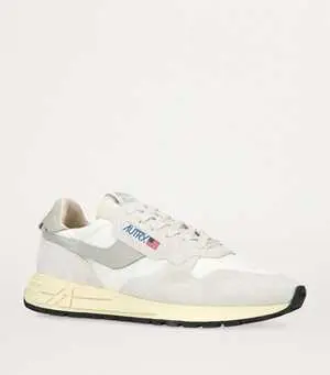 AUTRY Leather Low-top Sneakers - White
