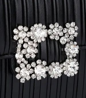 ROGER VIVIER Mini Nappa Leather Jewel Top-handle Bag