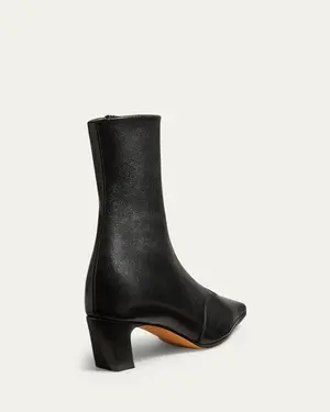 Khaite Nevada Ankle Boots - Black