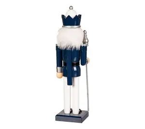 EVERGREEN 12' Wooden Nutcracker Statue With Nfl Team Logo